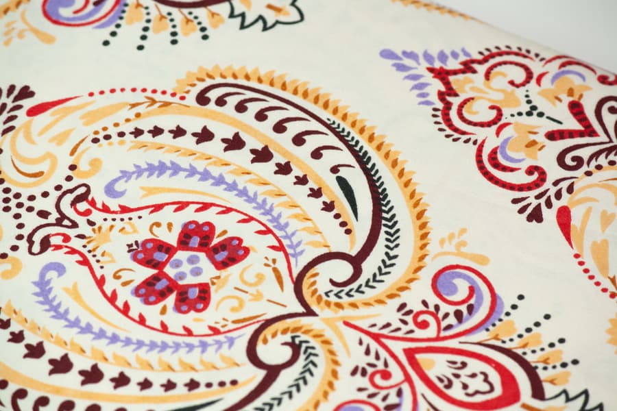 Allover Damask Print - King Size | Cotton Sheets Pillowcases | BalooWorld