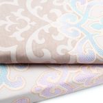 Bed Sheet Queen Size Multi-color Damask print - Queen Size | BalooWorld