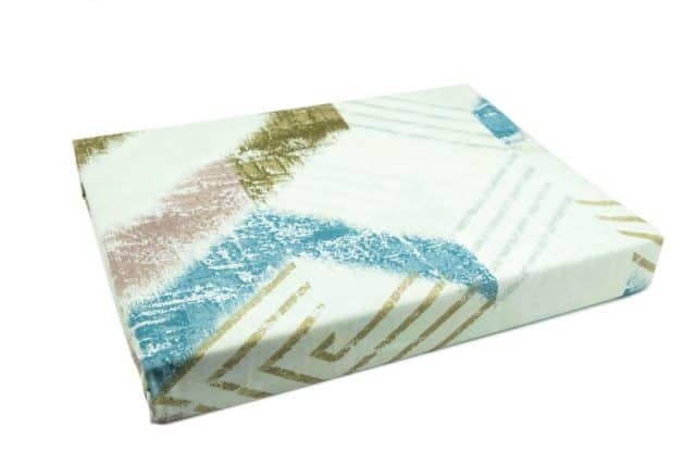 Bed Sheet Queen Size Abstract bold stripe Pattern - Queen Size | BalooWorld