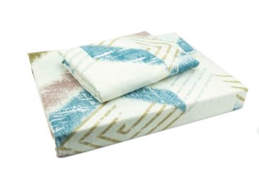 Bed Sheet Queen Size Abstract bold stripe Pattern - Queen Size | BalooWorld