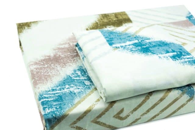 Bed Sheet Queen Size Abstract bold stripe Pattern - Queen Size | BalooWorld
