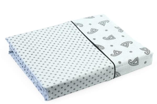 Bed Sheet Queen Size Seamless abstract geometric paisley pattern ...