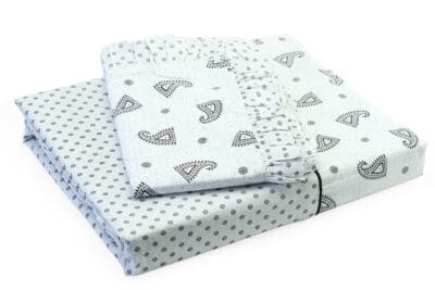 Bed Sheet Queen Size Seamless abstract geometric paisley pattern ...