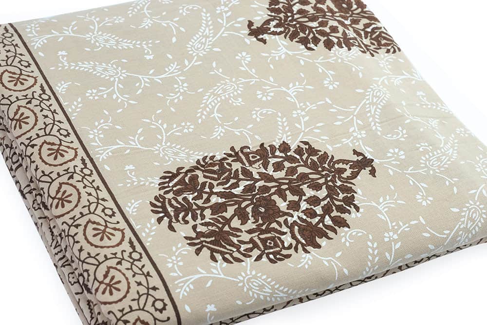 Bed Sheet King Size Traditional Motif Pattern - King Size | BalooWorld