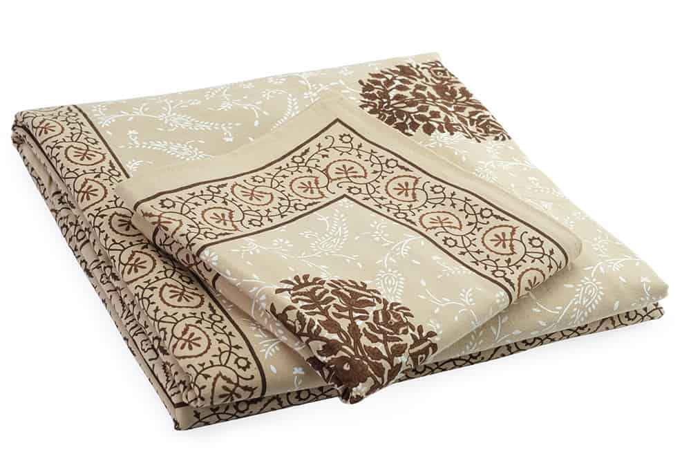 Bed Sheet King Size Traditional Motif Pattern - King Size | BalooWorld