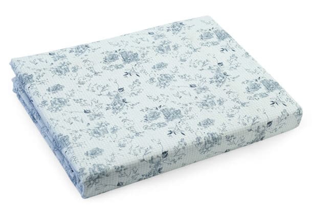 Bed Sheet Full Size checks & flower pattern - Full Size | BalooWorld