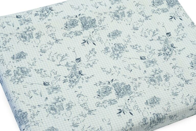 Bed Sheet Full Size checks & flower pattern - Full Size | BalooWorld