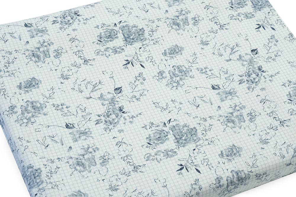 Bed Sheet Full Size checks & flower pattern - Full Size | BalooWorld