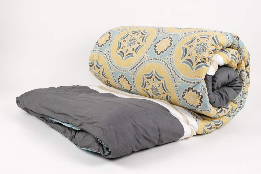 8 piece printed comforter set - abstract queen size balooworld